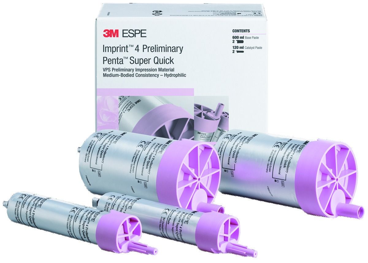 Arcade Dentaire - Imprint 4 Preliminary Penta 3M - Super Quick - Boîte ...